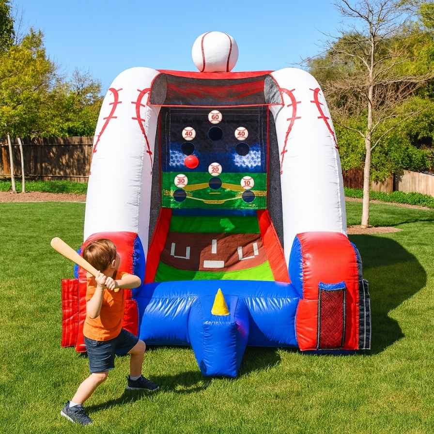Baseball Challenge Game | Dolphin Party Rental